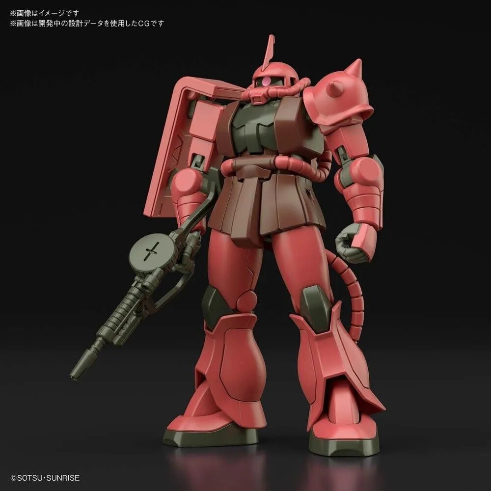 Фигурка Gunpla-gundam пластиковая модель, ABS пластик, цвет: красный, подходит для возраста 14+ — фото 1