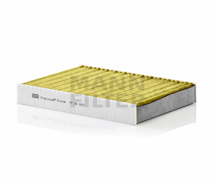 Фильтр салона угольный гипоаллергенный MANN-FILTER FP 25 003, FP25003