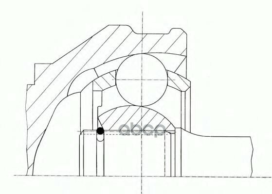 ШРУС (комлект) GKN (Loebro) арт. 303562