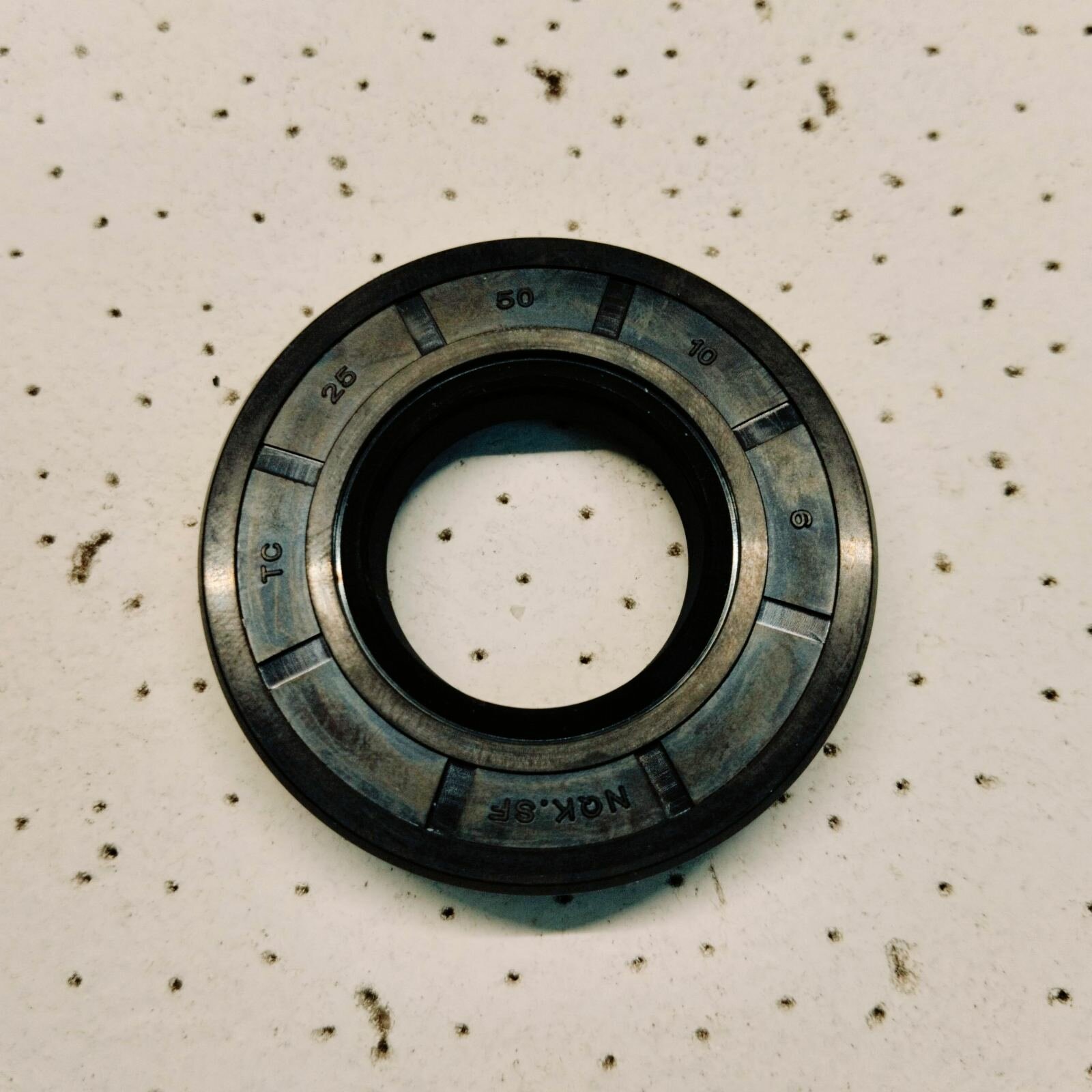 Сальник 25x50x10 NQK для стиральных машин BEKO, WT171, AV1072, 2823410100