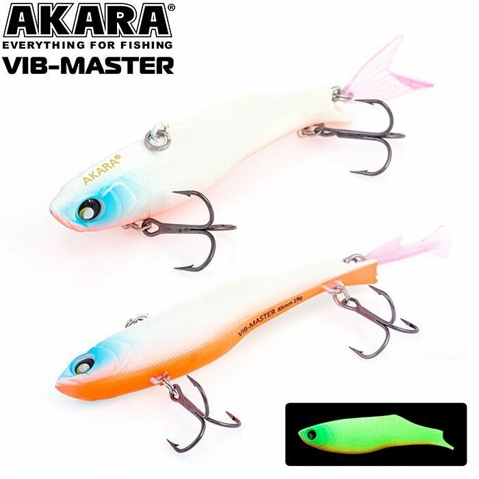 Воблер Akara раттлин Vib-Master 85мм 19гр. A 7