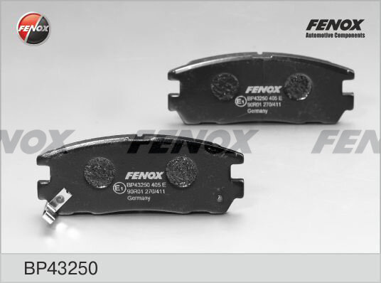 Колодки задние FENOX BP43250