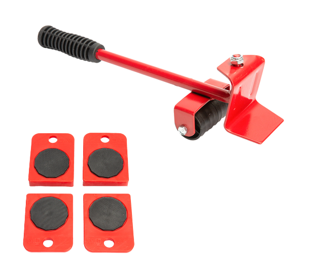 Набор для перемещения и передвижения мебели UMZUGSHELFER 5 предметов, транспортёр, домкрат для мебели