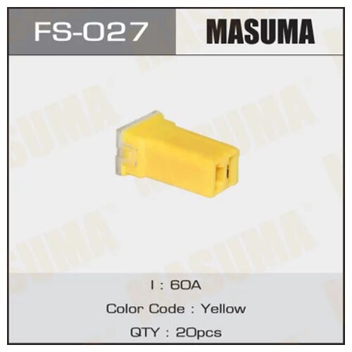 Предохранитель силовой MINI MASUMA MASUMA FS027