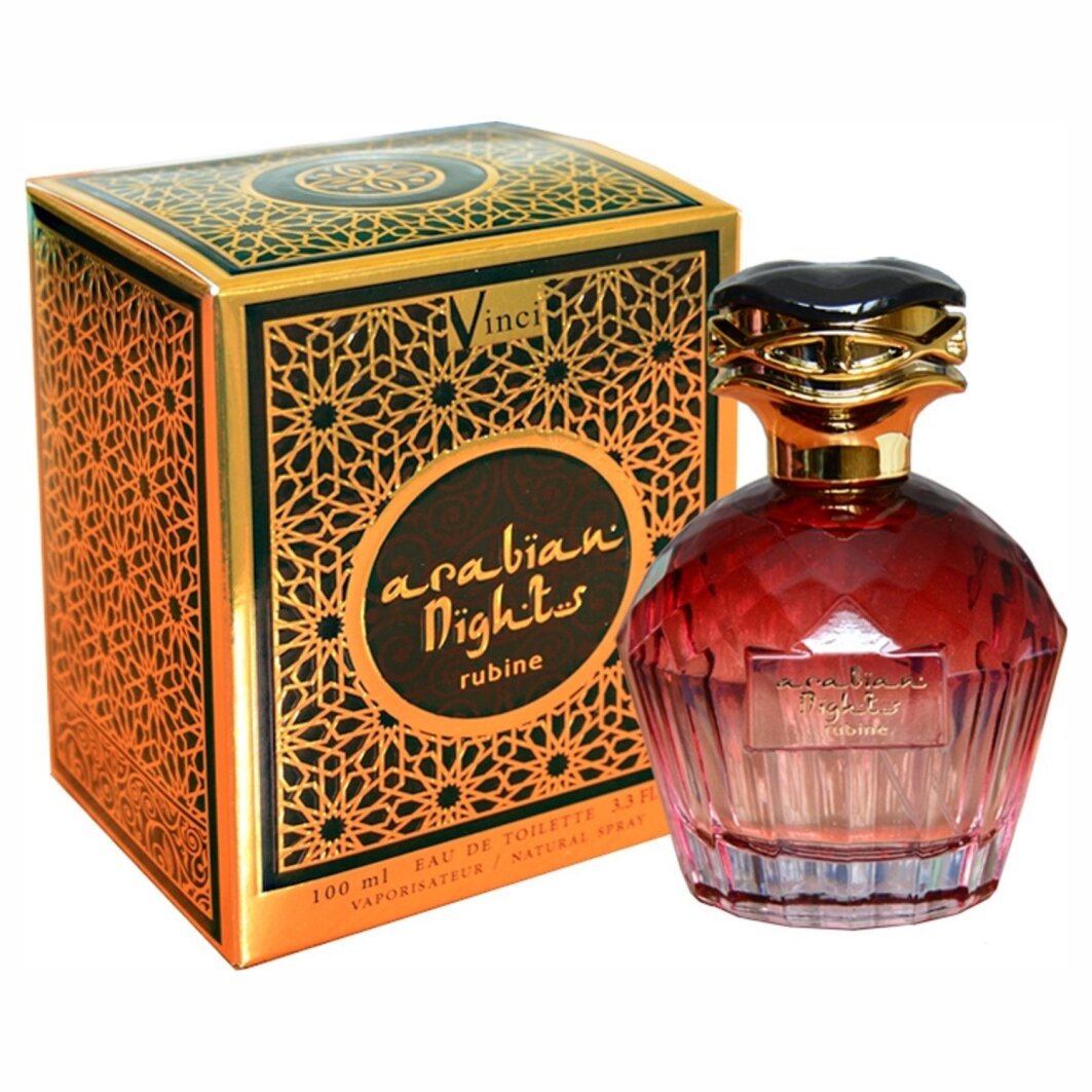 Vinci Туалетная вода женская Arabian Nights Rubine 100мл