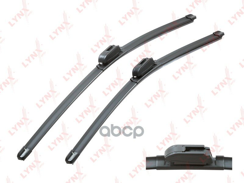 Комплект щеток стеклоочистителя (2шт.) ACURA MDX [YD1] 01>06, BMW X5 [E53] 99>06 LYNXauto арт. XF6053H