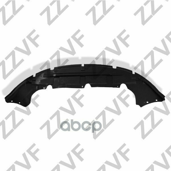 Дефлектор переднего бампера нижний FORD FOCUS II (05-08) ZZVF арт. ZVXY-FCS-034