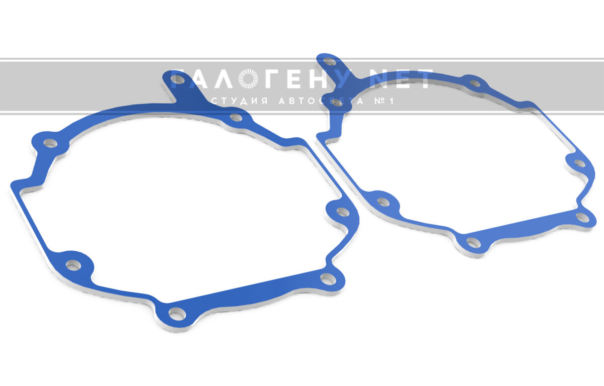 Переходная рамка Toyota Avensis 2006-2009 для линз Hella 3R (ближний)