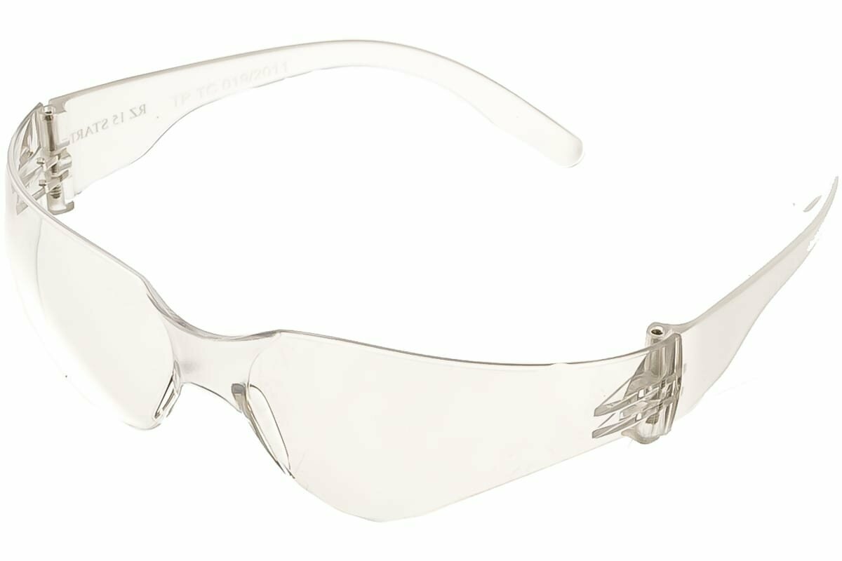 РОСОМЗ RZ-15 START открытые защитные очки /PС/ 11540 - надёжная защита зрения