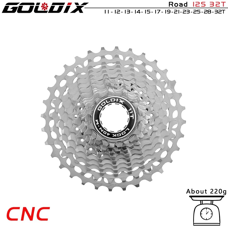 GOLDIX Кассета 11-32T 12 скоростей