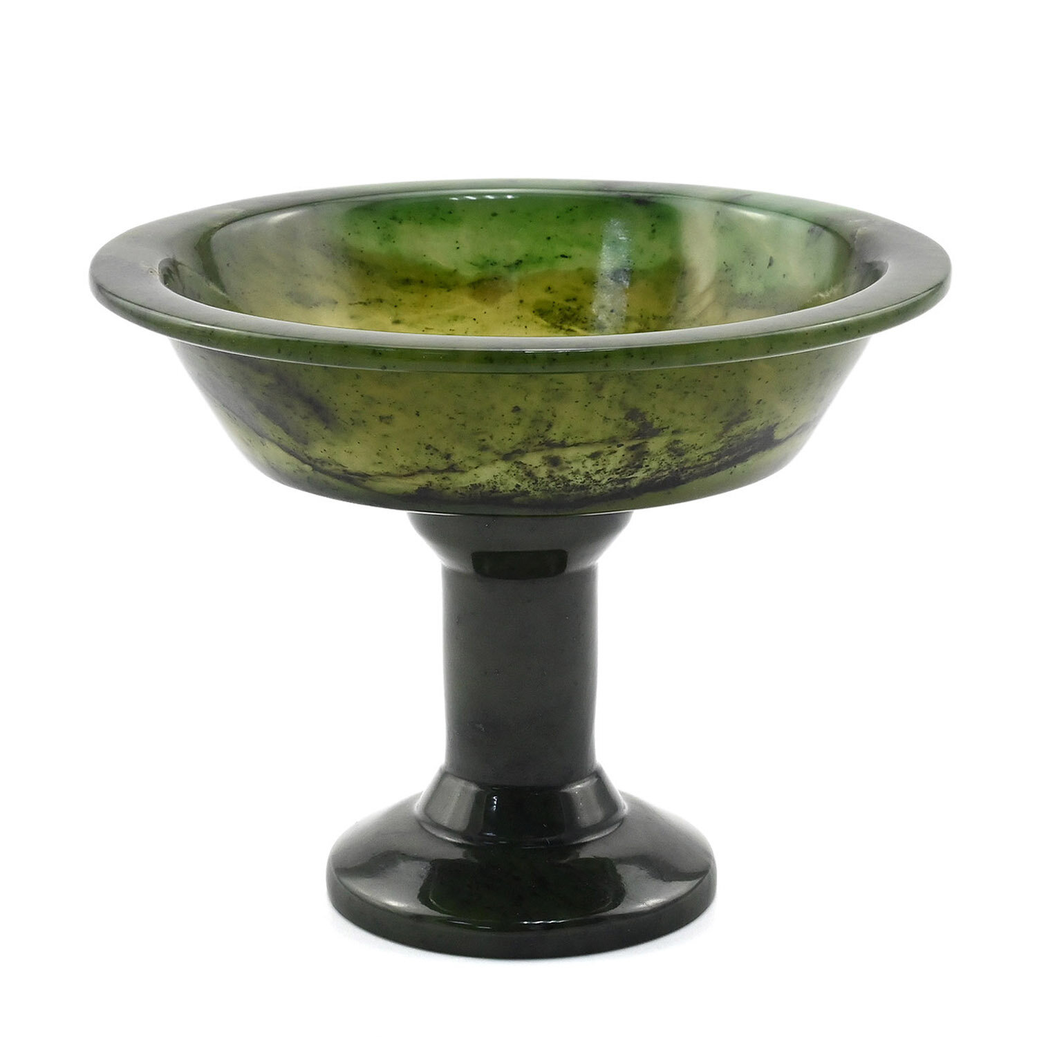 Креманка из нефрита 118*118*92мм .