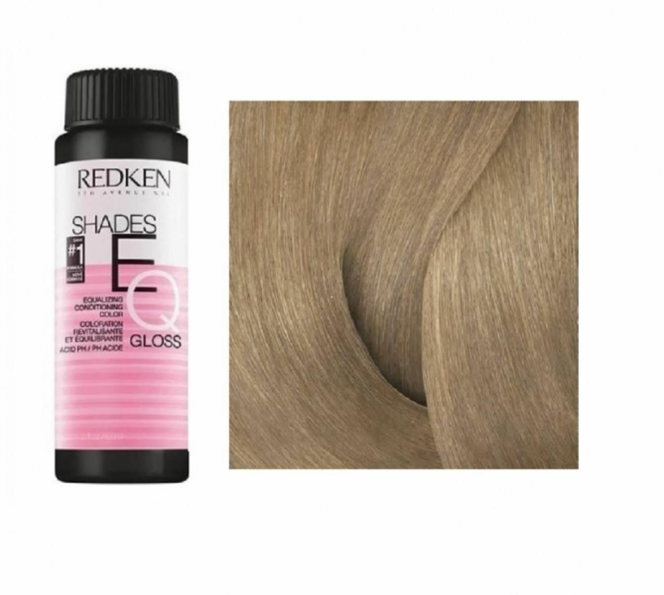 Redken Shades EQ Gloss 07NW Milk tea - Краска-блеск без аммиака для тонирования 60 мл