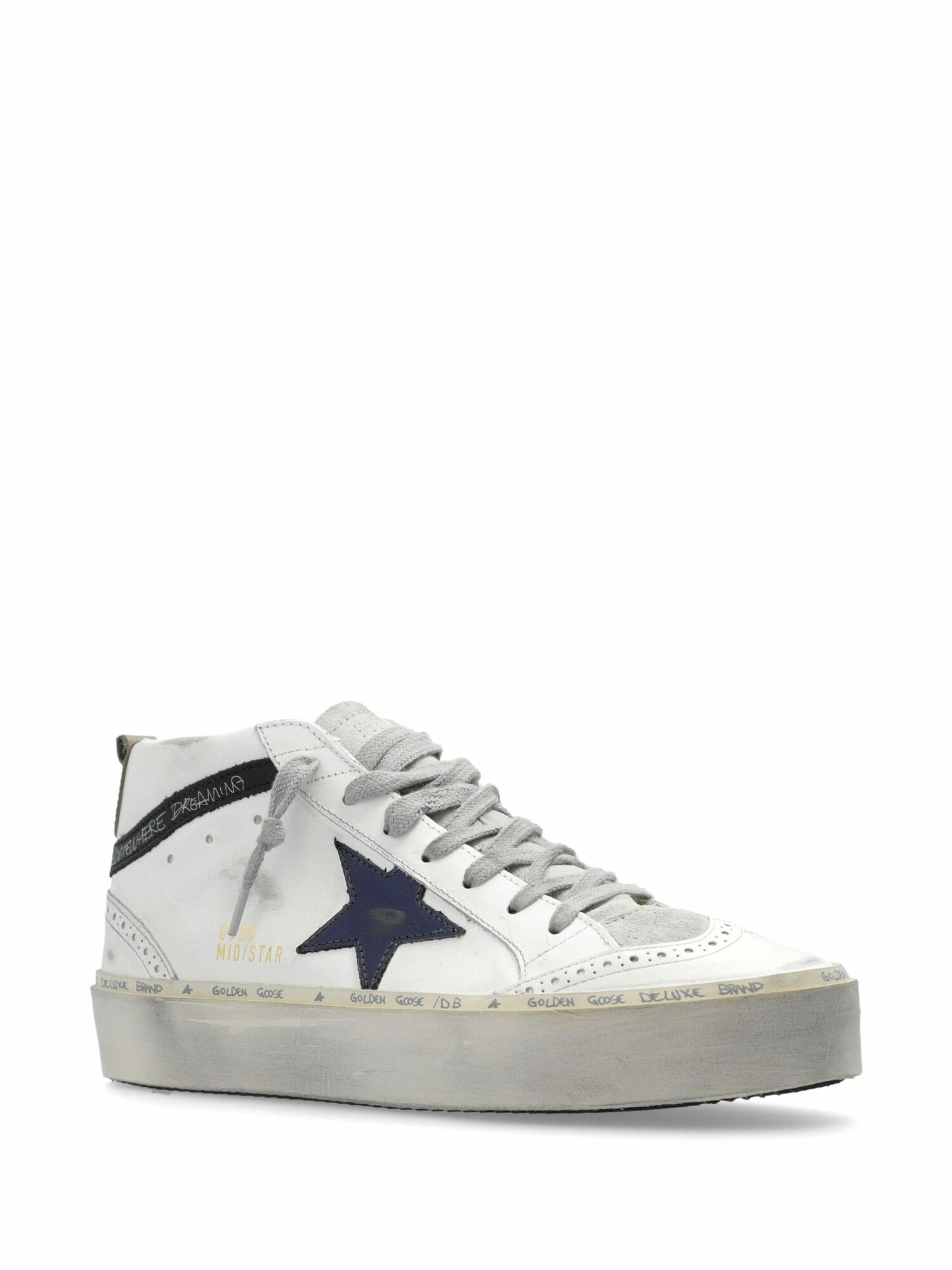 Кроссовки Golden Goose Mid Star, размер 40, white — фото 1