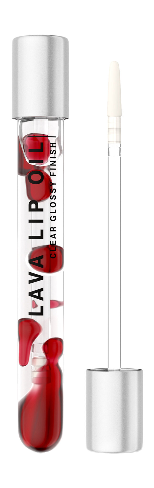 INFLUENCE BEAUTY Двухфазное масло для губ Biphase lip oil Lava Lip Oil, 5 мл, 01 прозрачный