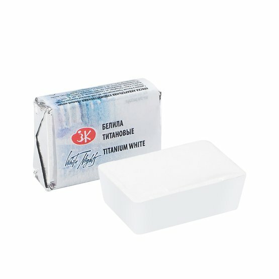 Невская Палитра Акварель "Белые Ночи", Белила титановые, №101, 2,5мл