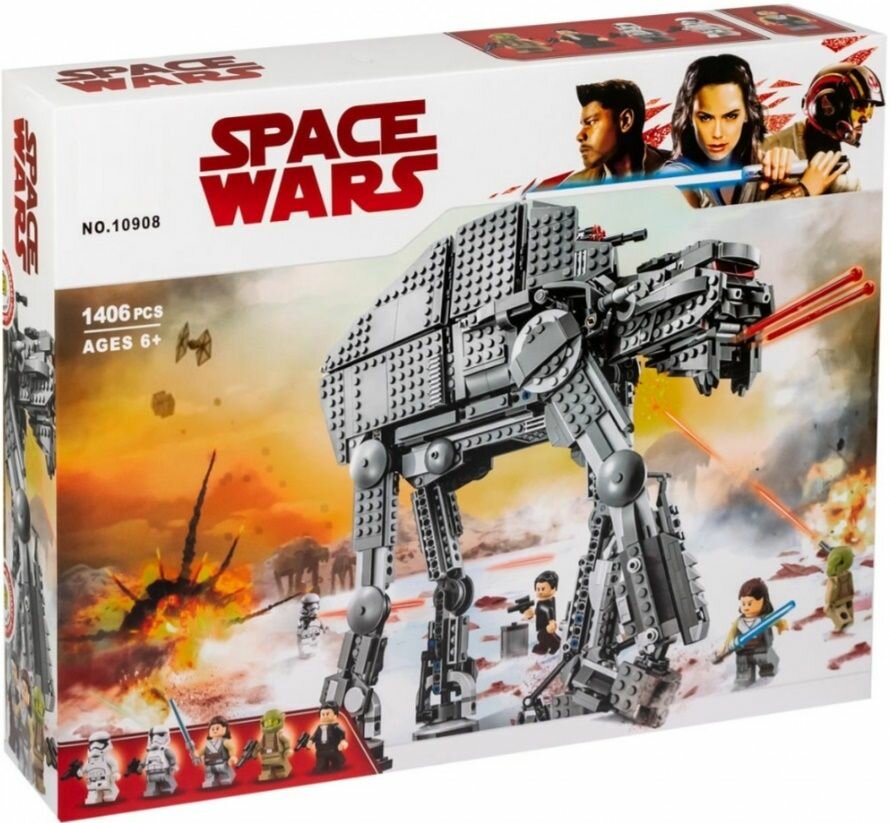 Конструктор Штурмовой шагоход Первого Ордена, 1376 дет.