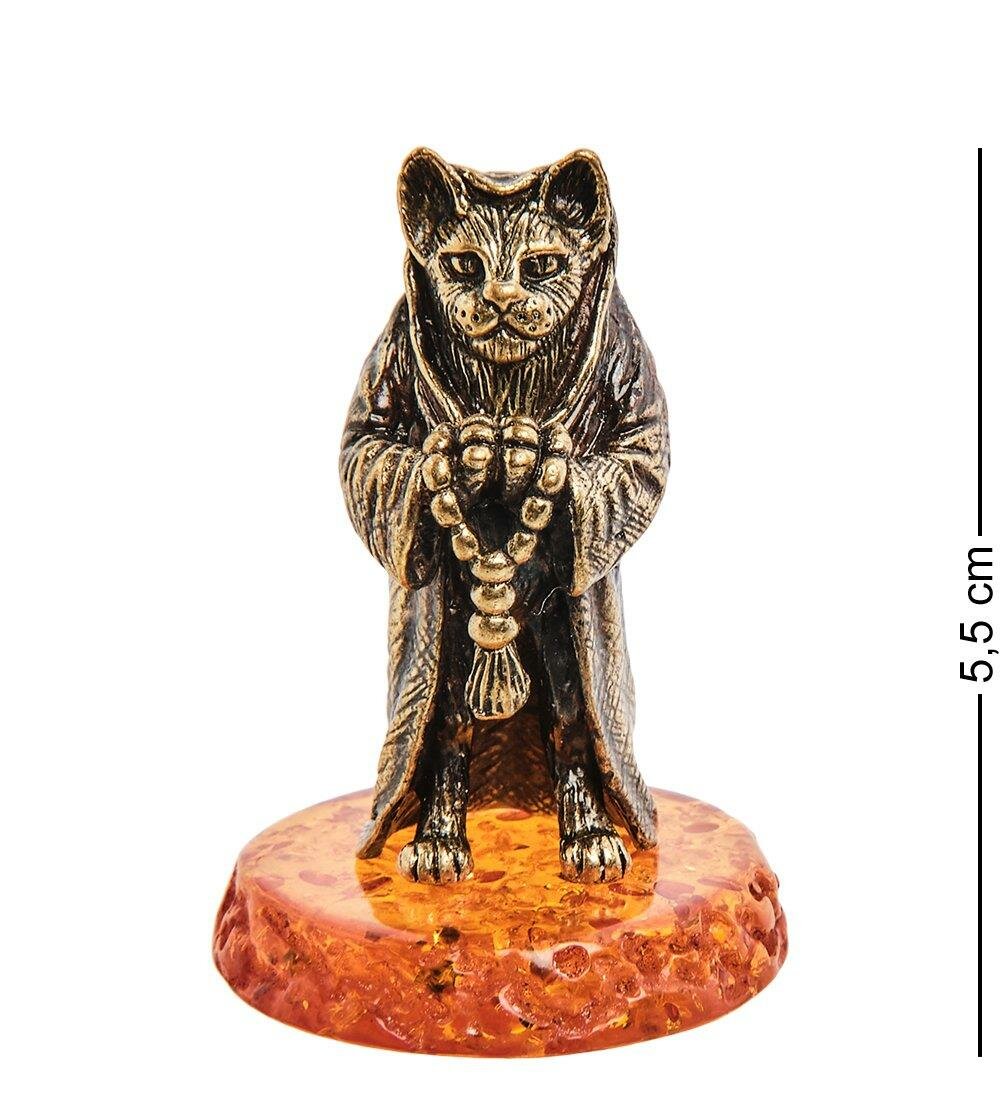 Фигурка Кошачий сенсей (янтарь)