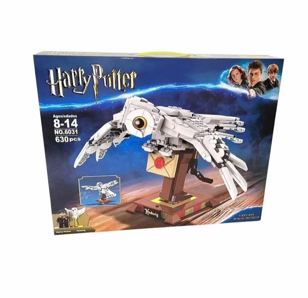 Конструктор Гарри Поттер Harry Potter "Сова Букля" / 630 детали