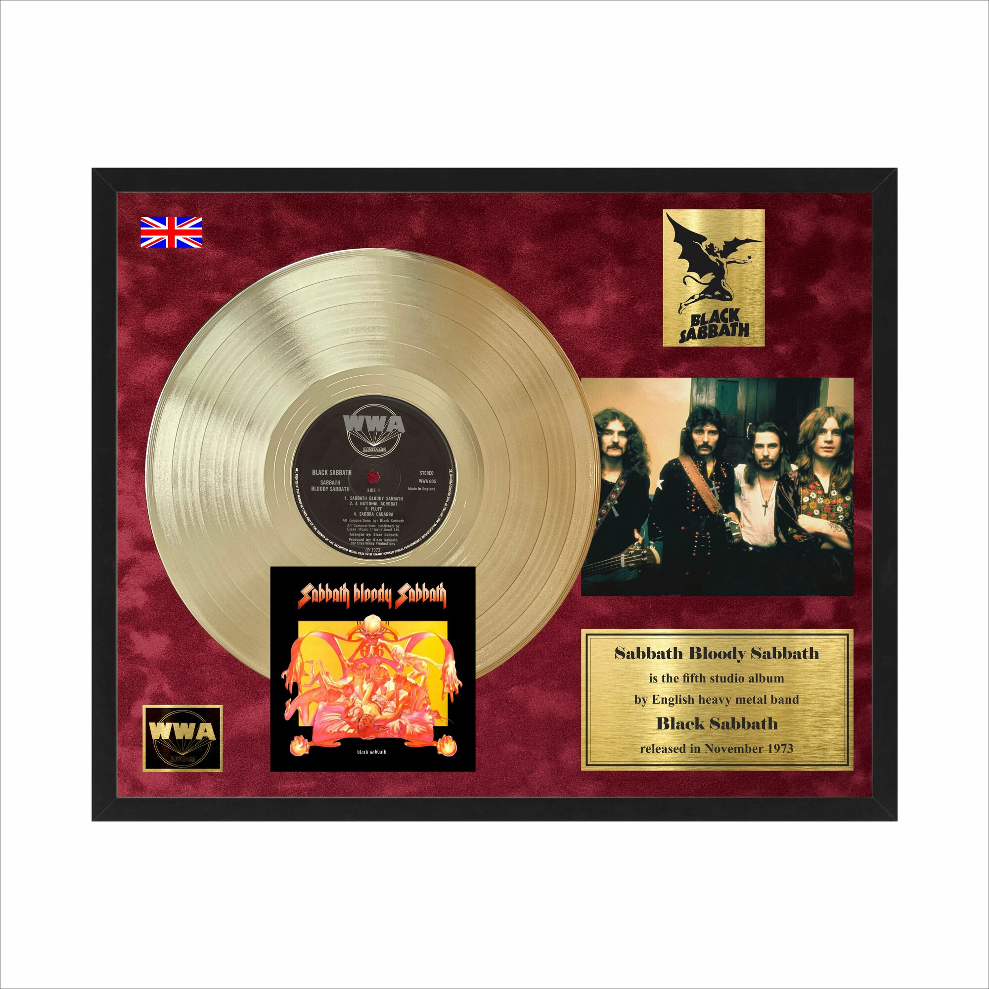 Интерьерная картина Black Sabbath