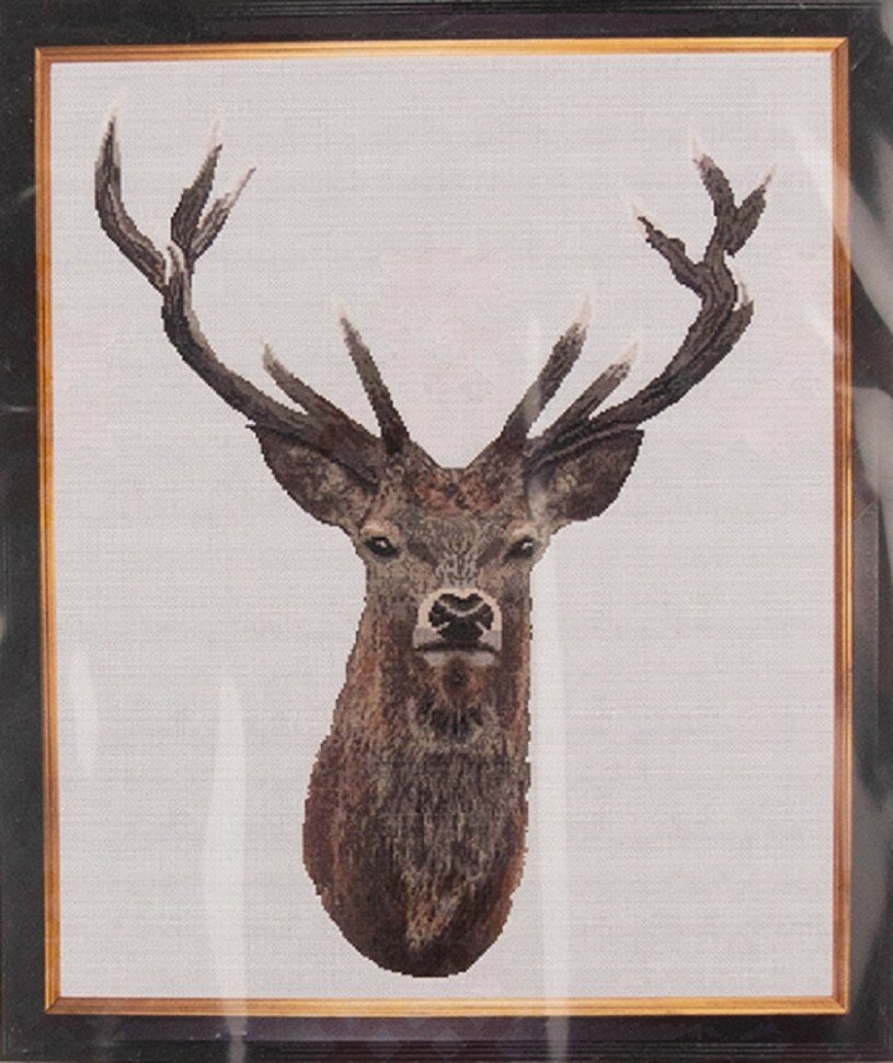 Набор для вышивания Dutch Stitch Brothers #DSB050A Олень, Счетный крест, 50 х 60 см