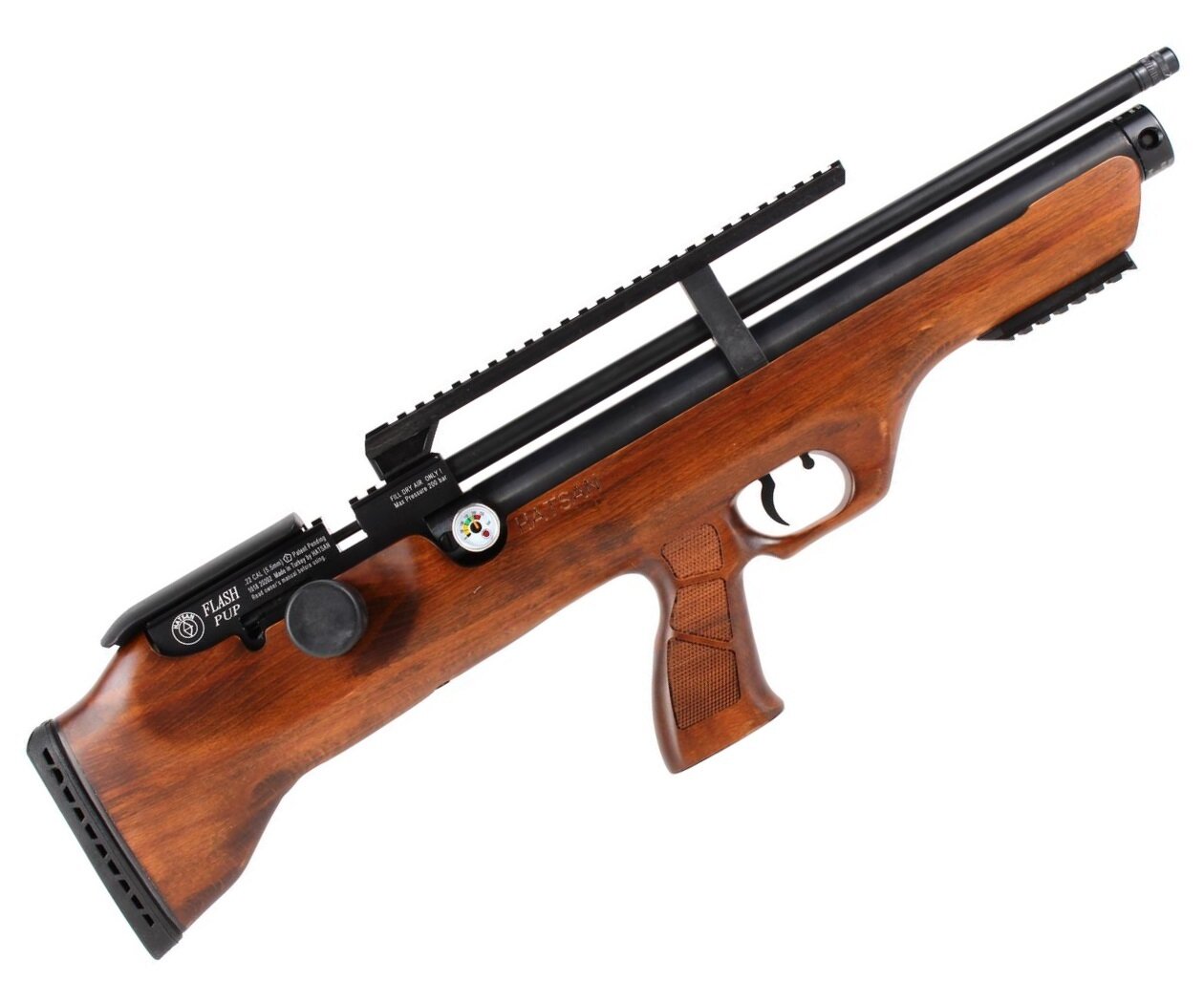 Винтовка пневматическая Hatsan FLASHPUP, cal. 5.5mm (дерево)