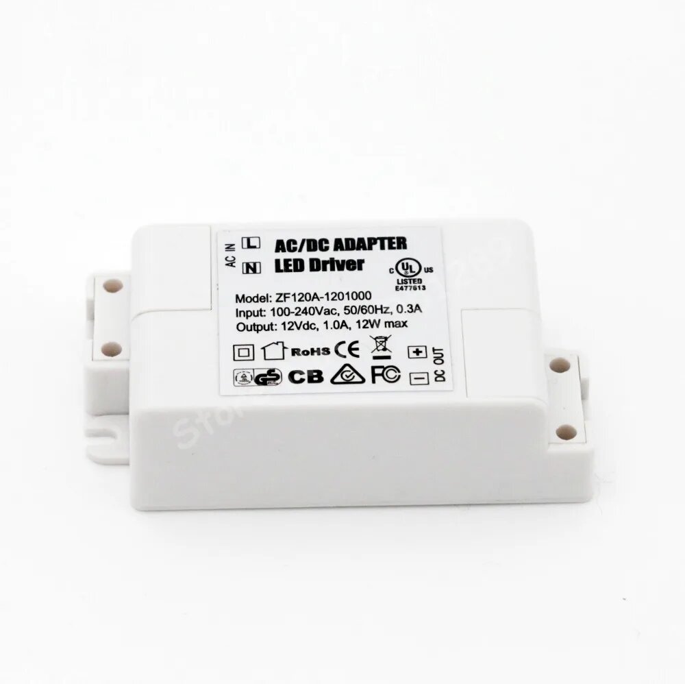 Трансформатор Jiaderui 12Вт для LED светильников