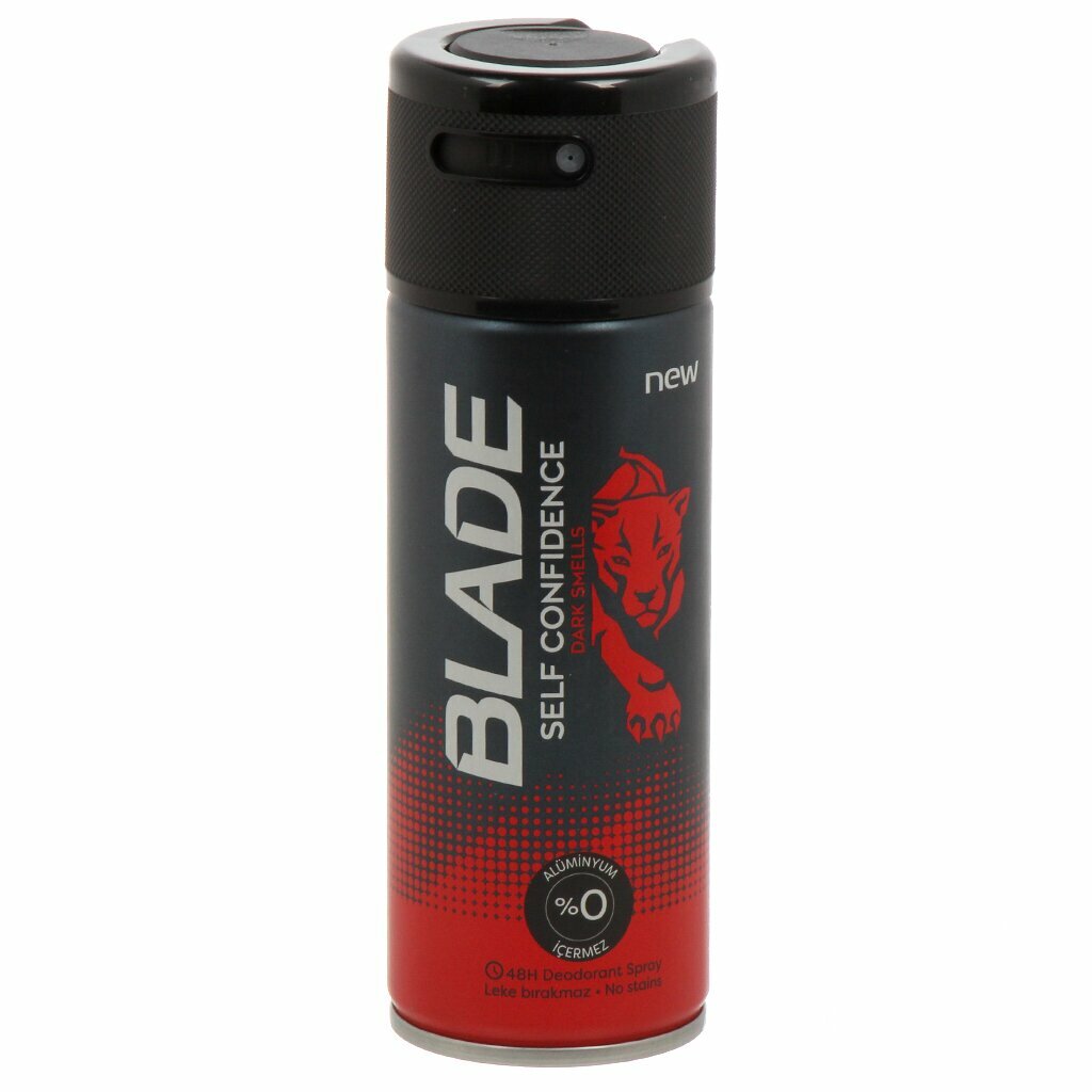 Дезодорант спрей BLADE 150мл Self Confidence спец цена