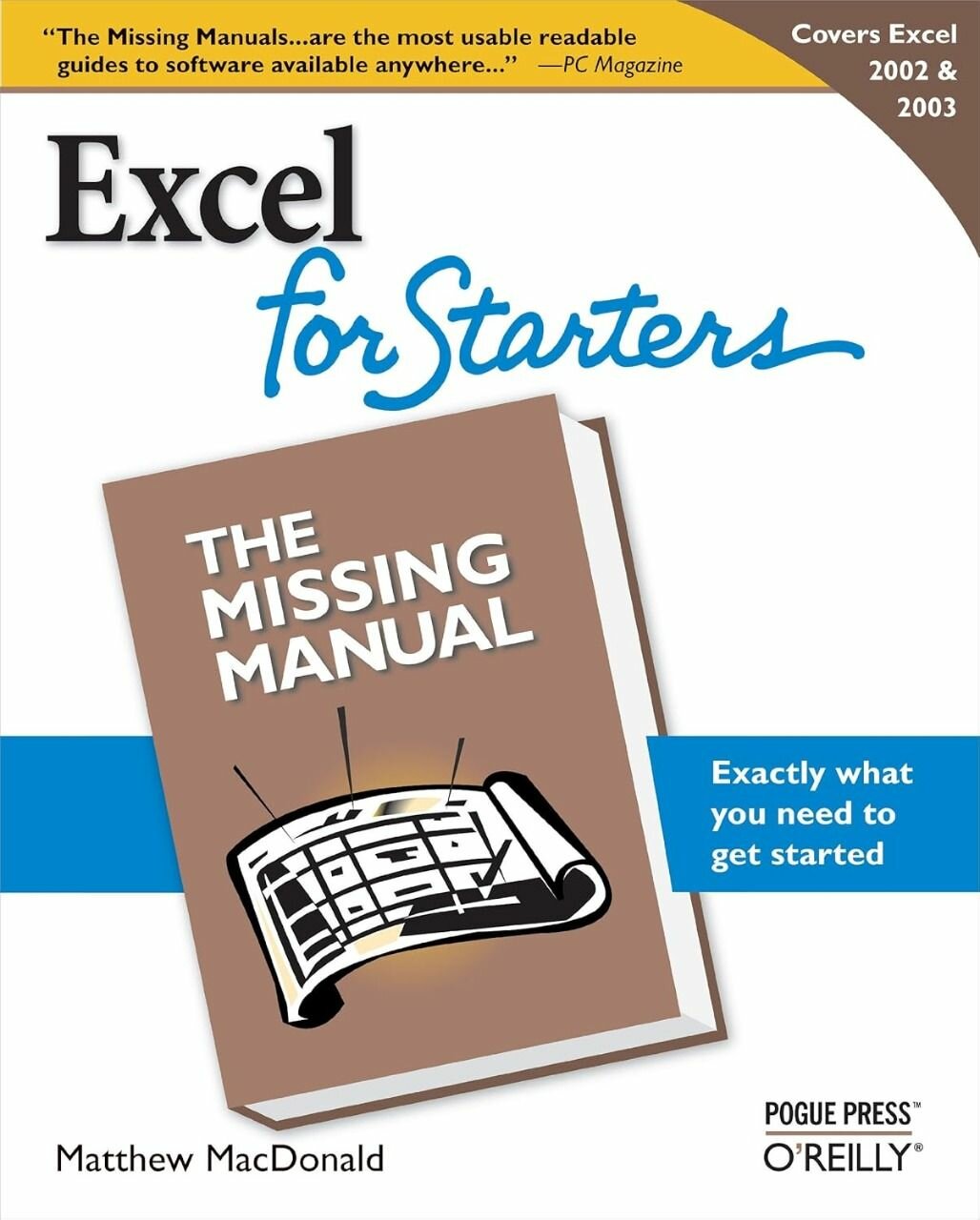 Excel for Starters: The Missing Manual