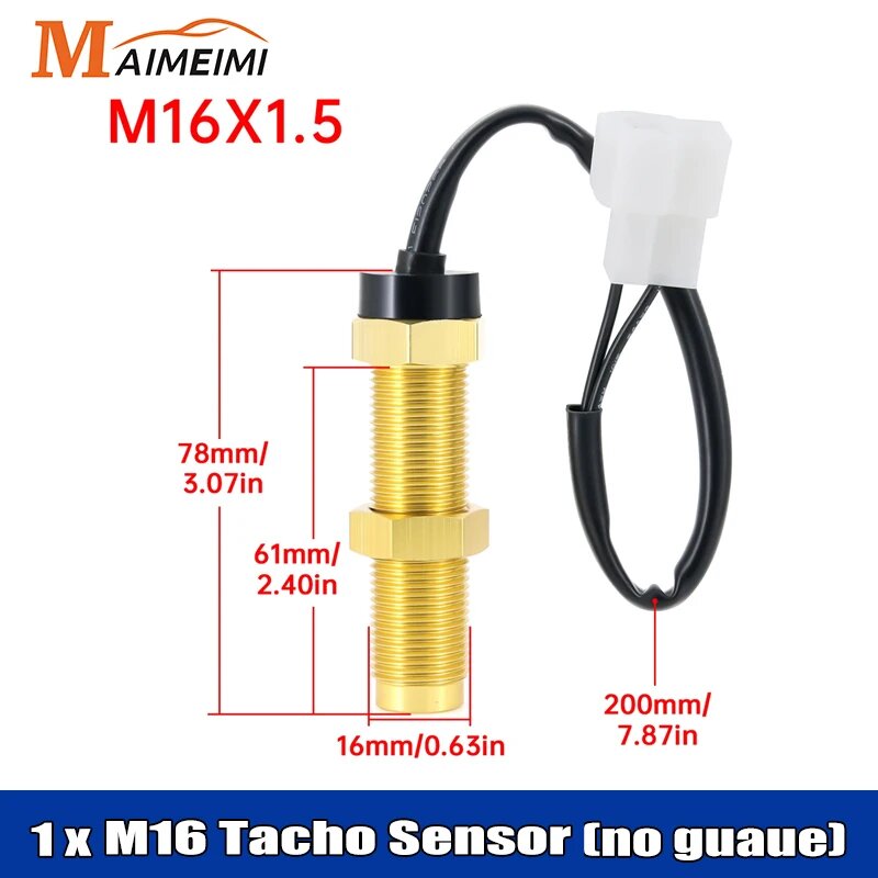 M16x1.5 Тахо датчик (без гайки)