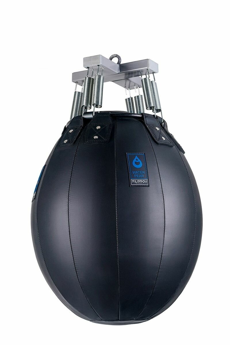Водоналивная боксерская груша BIG WATER PEAR Filippov 65см/50см/75-80кг, черный