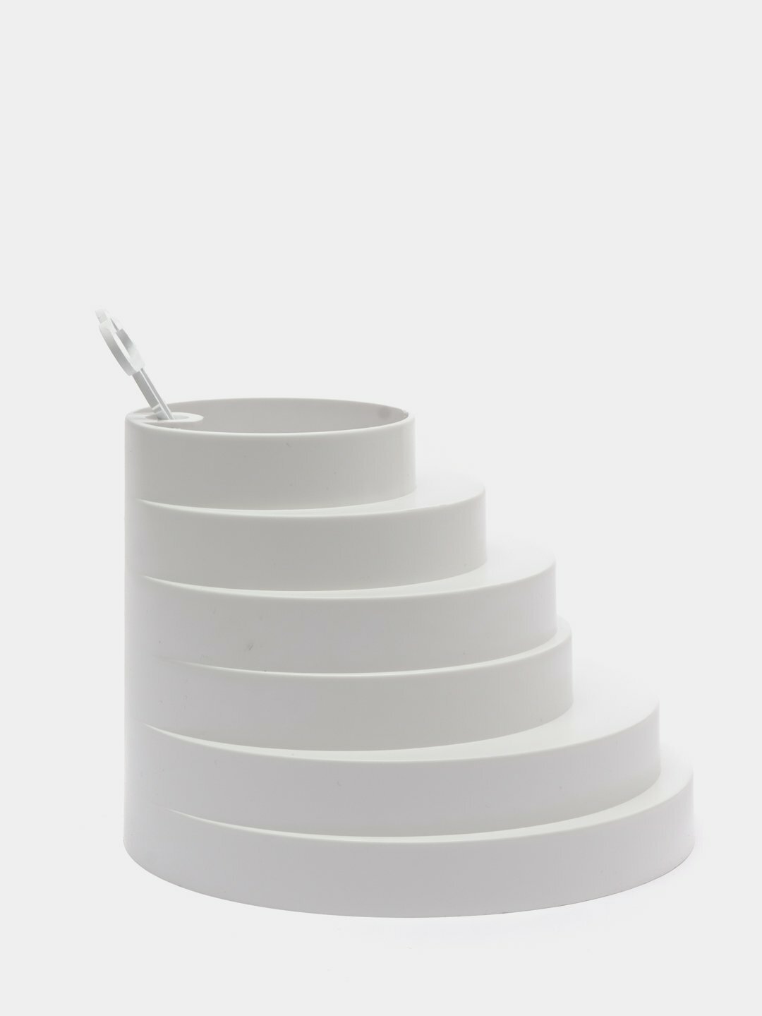 Соединитель эксцентрик круглых воздуховодов пластик D160/150/125/120/100/80, ПУ16.15.12,5.12.10.8