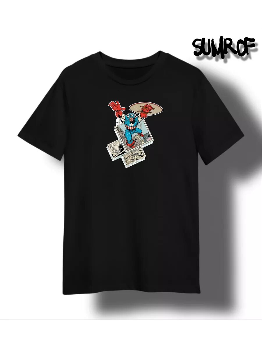 Футболка Капитан-Америка