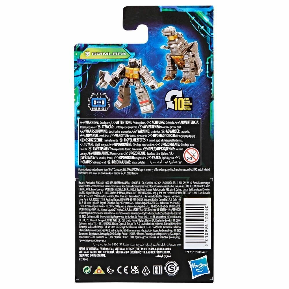 Трансформеры игрушки Hasbro Transformers Legacy Evolution Core Class Grimlock (8.9cm) F7173 — фото 1