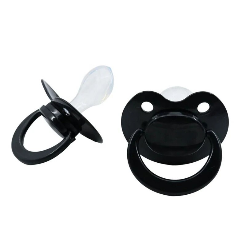 Пустышка для взрослых OOTDTY силиконовая Черный, Black