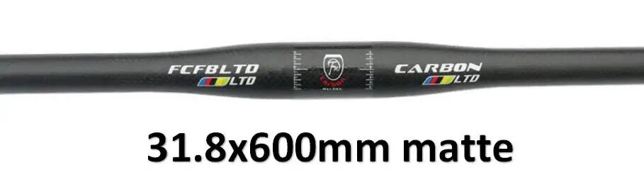 Руль карбоновый FCFB LTD 31.8x600mm matte