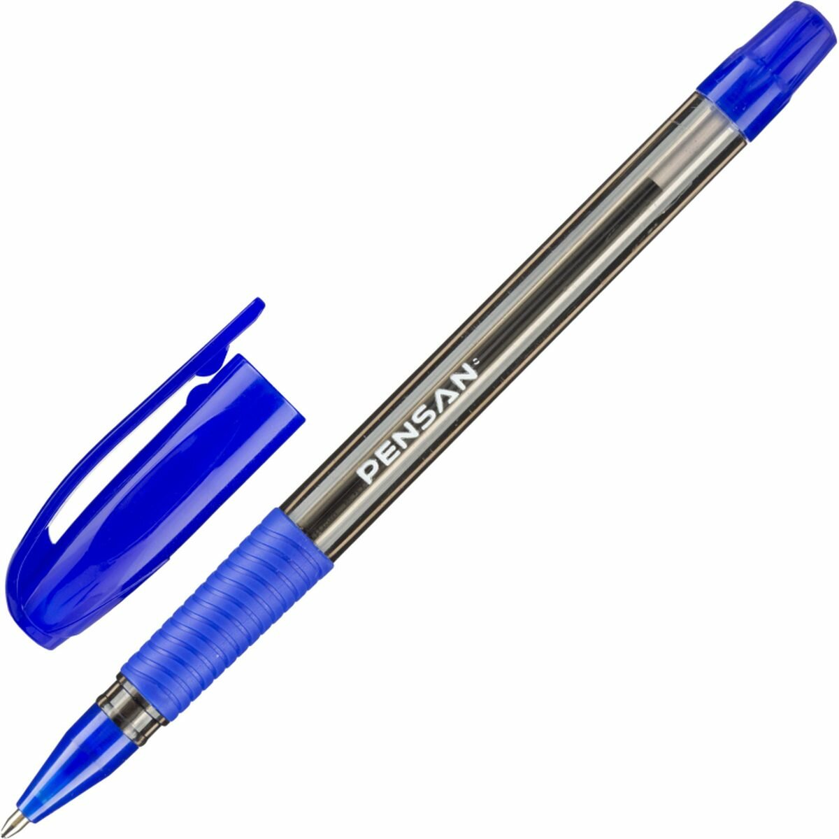 Ручка шариковая Pensan Sign-Up (0.8мм, синяя, масляная основа) (2410/12), 1шт.