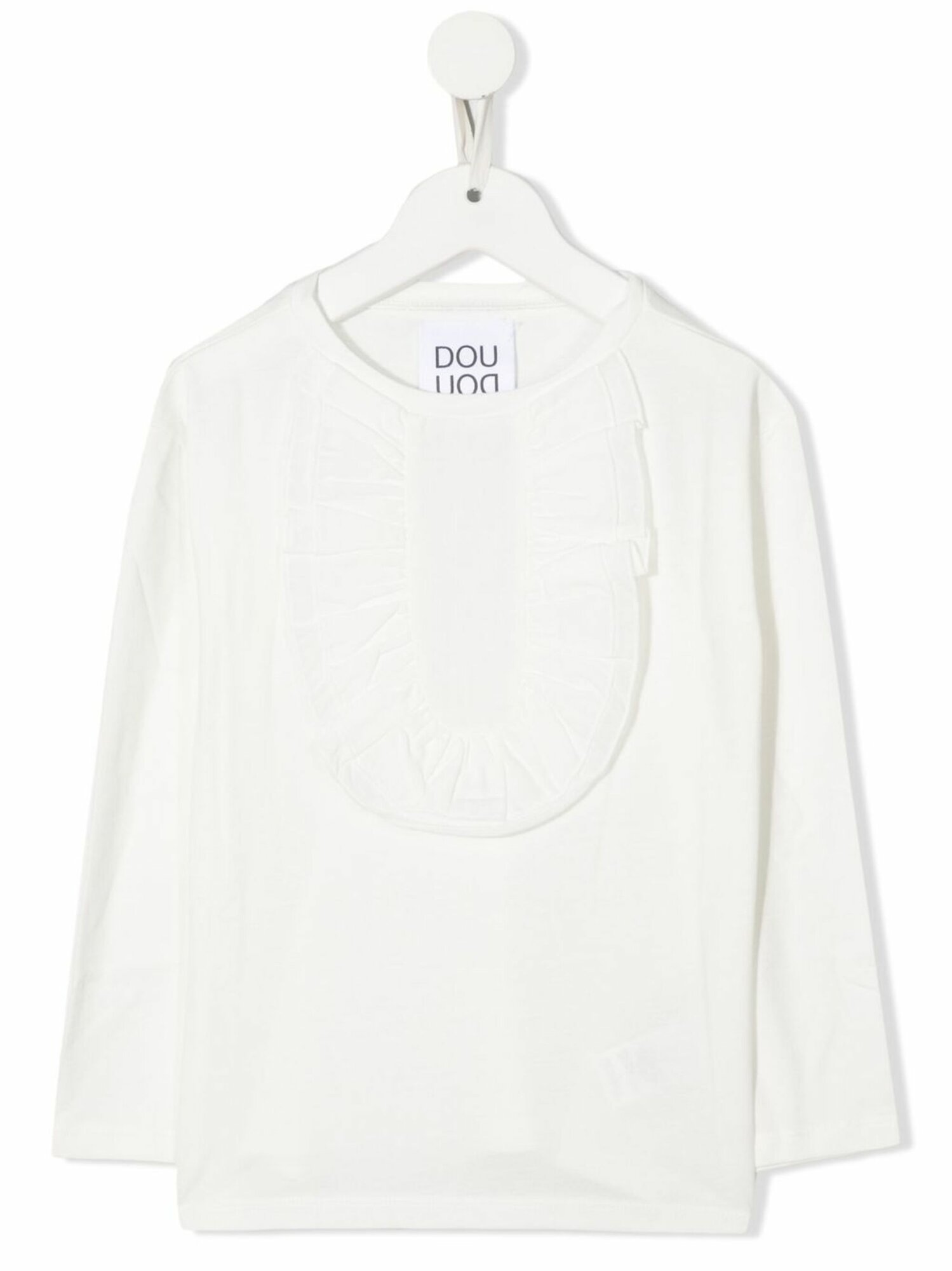 Футболка Футболка с длинными рукавами и оборками