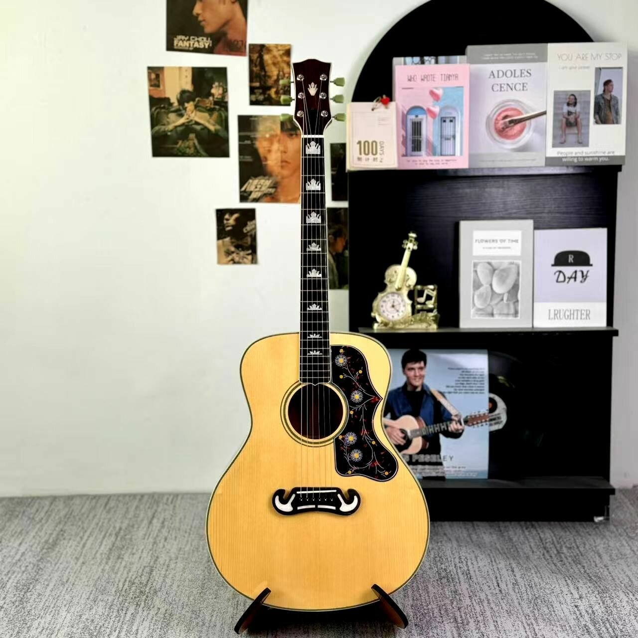 42 - дюймовая гитара, многофункциональная электроакустическая гитара, сплошная древесина