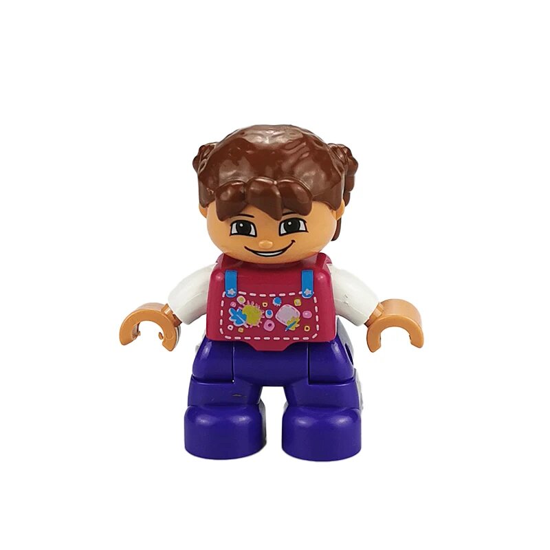 Фигурка Lego Duplo девочка в фиолетовом