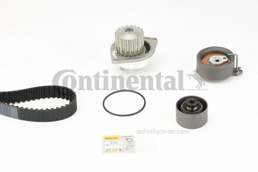 CONTINENTAL CT1065WP1 Комплект ремня ГРМ (с помпой) PSA 1,6 00-