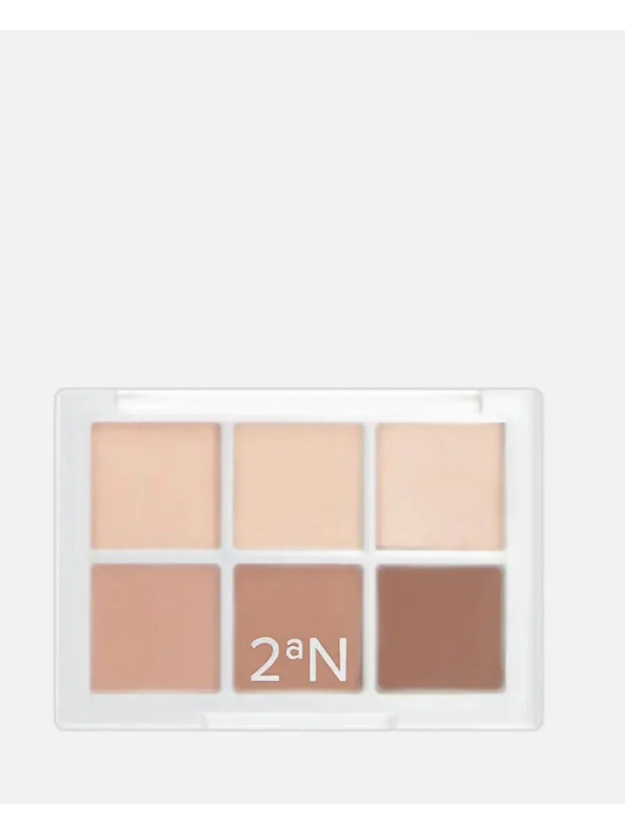 Палетка теней для век 2AN better me eye palette 04, new day