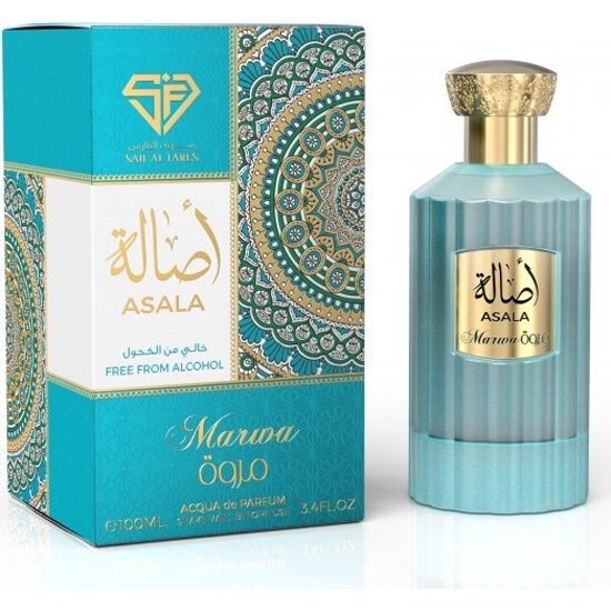 Парфюмерная эмульсия для лица и тела Saif AL Fares ASALA MARWA увлажняющая, 100 мл