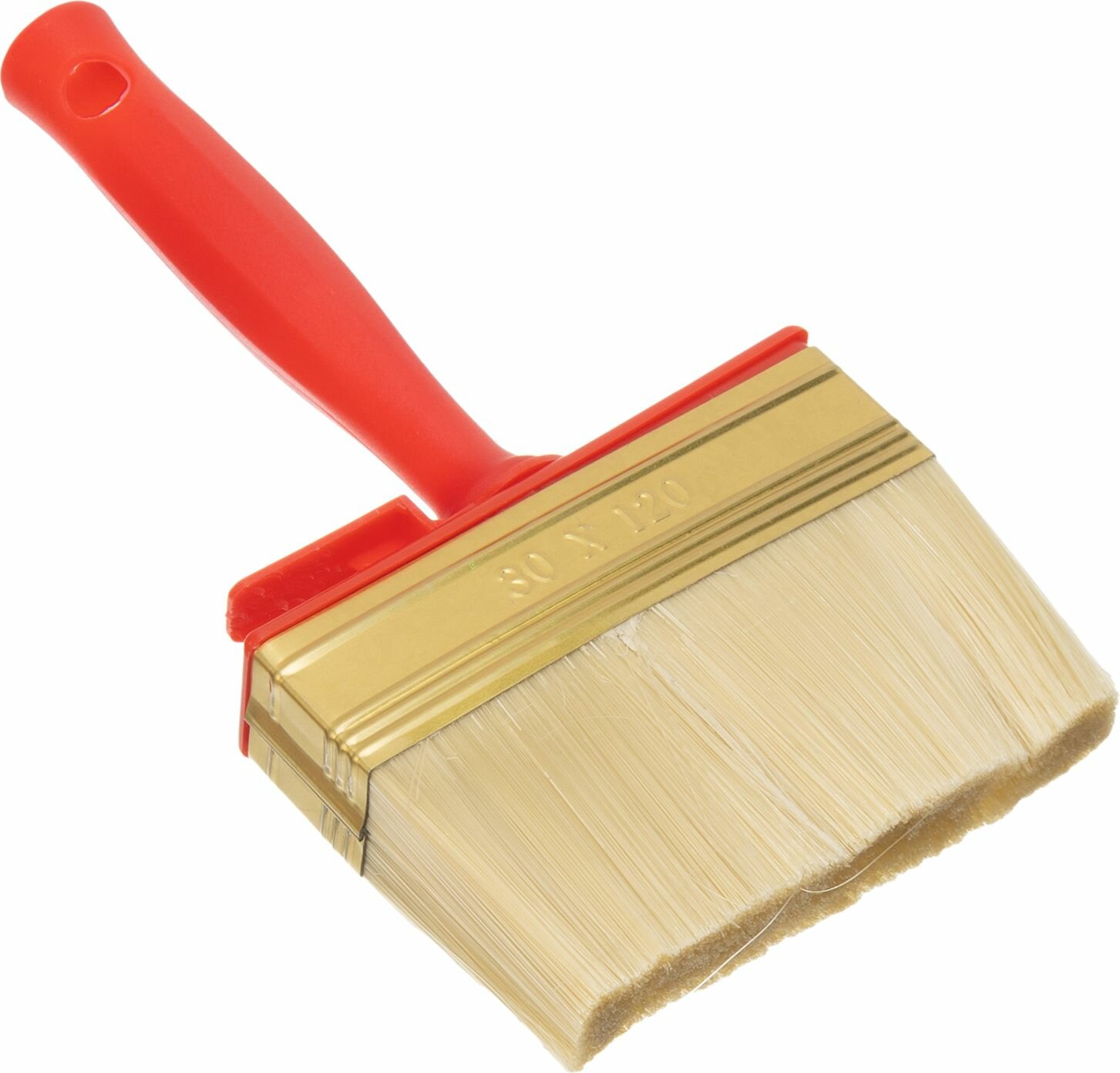 Кисть-ракля MTX 30х120 мм, искусственная щетина, пластмассовый корпус, пластмассовая ручка (84127)