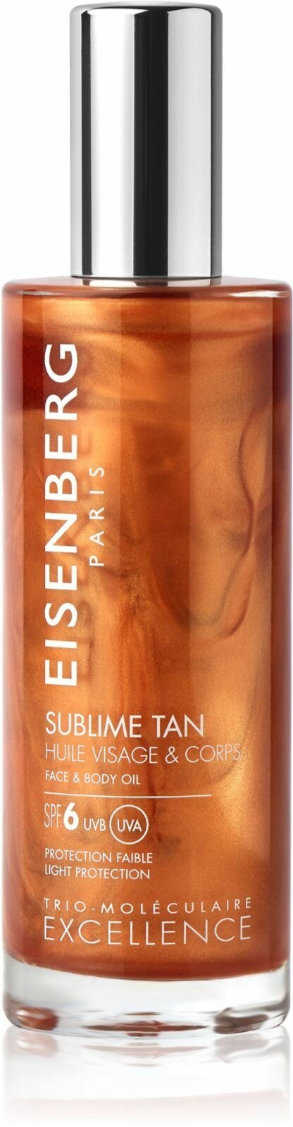 Eisenberg масло для загара лица и тела SPF 6 Sublime Tan Huile Visage & Corps 100 ml