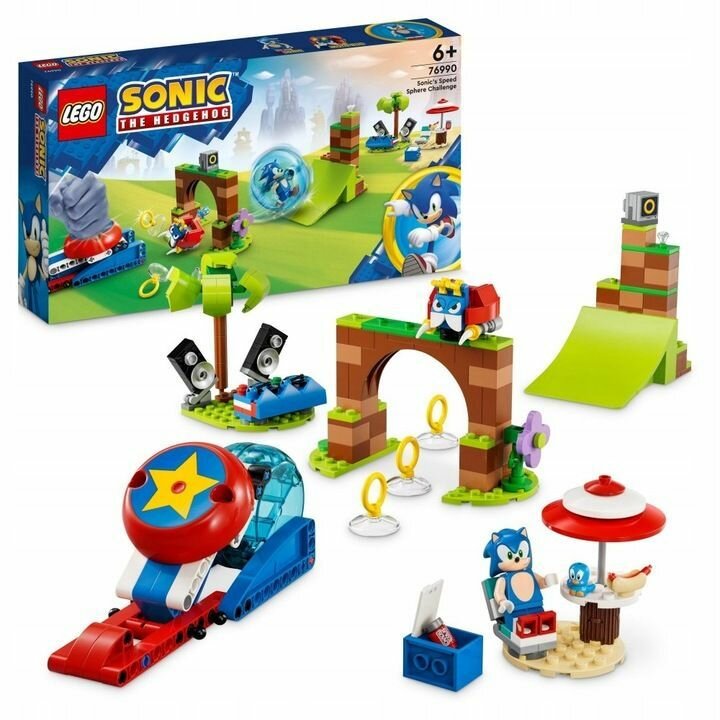 Конструктор LEGO Sonic Вызов Сферы Скорости Соника/ Лего Соник 76990