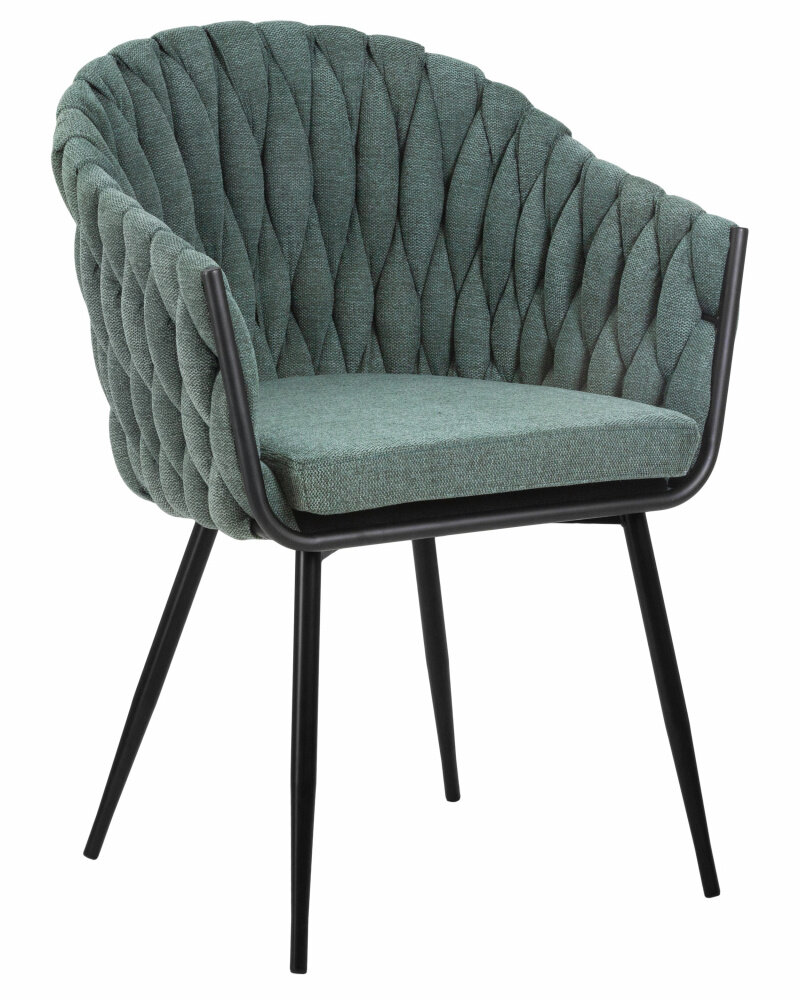 Стул обеденный DOBRIN MATILDA, LM-9691, зеленая ткань (LAR 275-23)