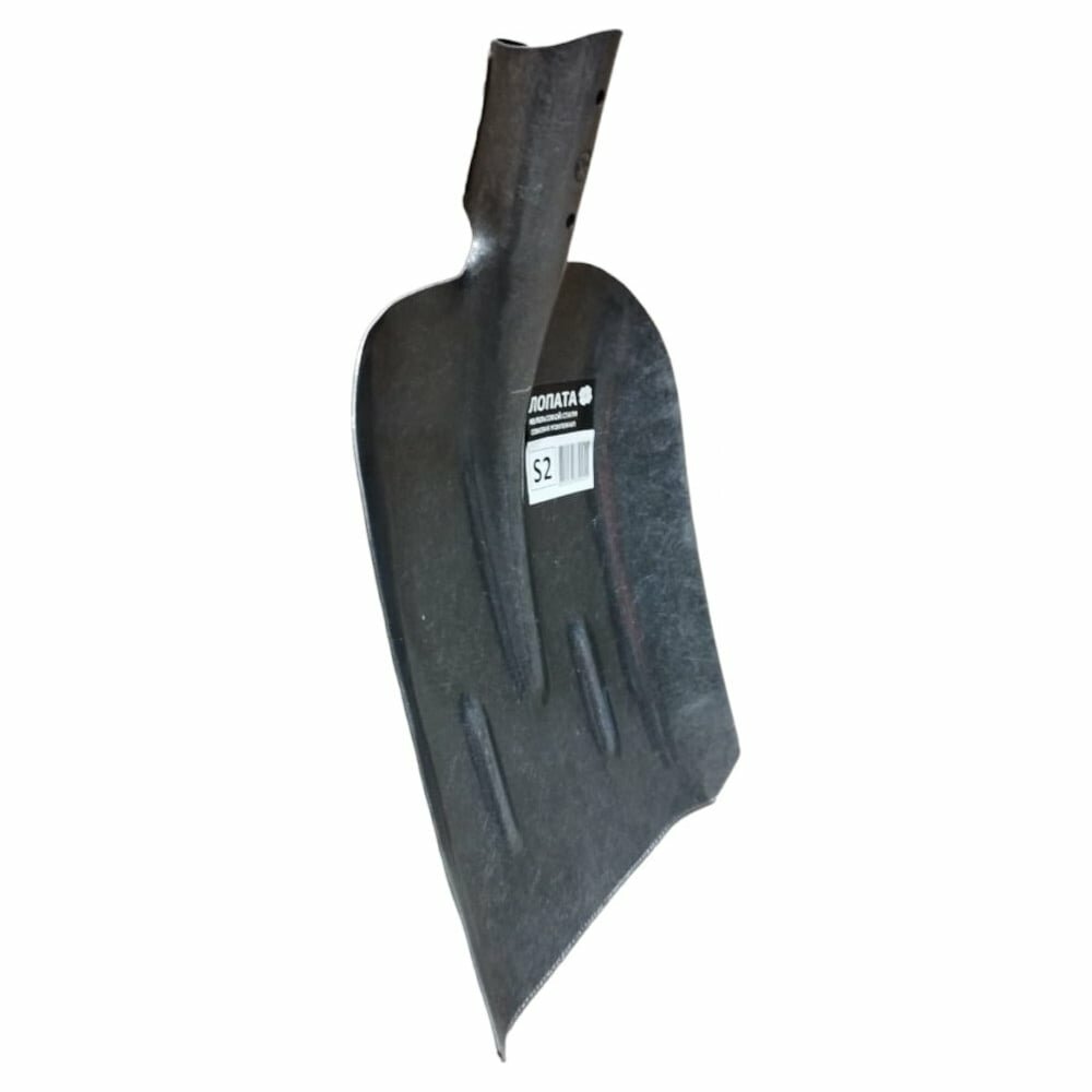 Совковая лопата LWI из рельсовой стали, усиленная с ребрами жесткости, без черенка LWI-S2