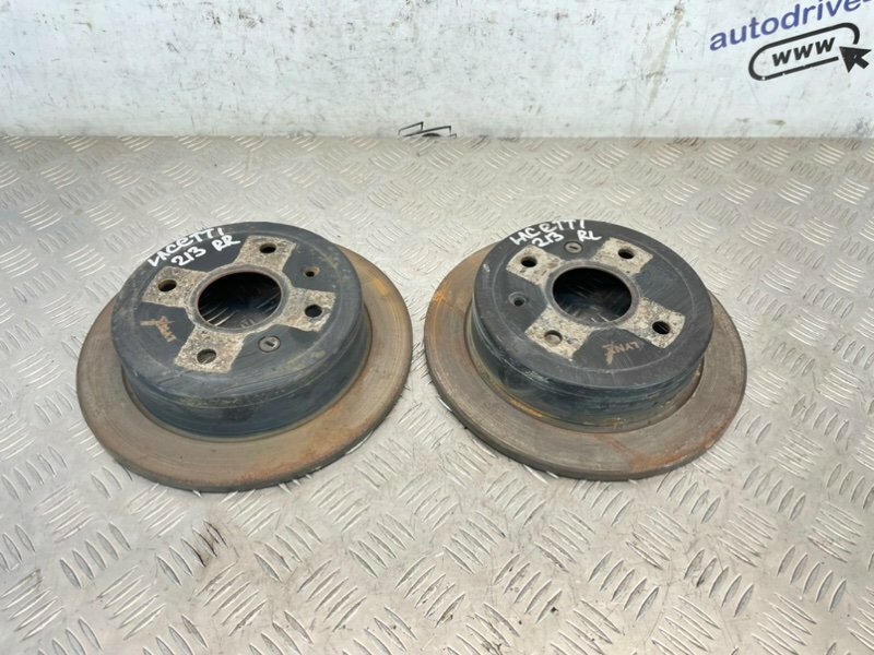 Б/У диски тормозные Chevrolet Lacetti 2006 J200 F16D3 Задн. nЦена за пару. выработка минимальна. 54691 LYNXauto арт. BN-1351...