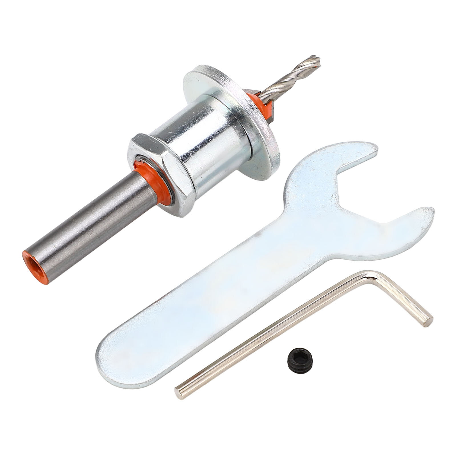 Набор сверл для зенковки с регулируемым ограничителем, обеспечивающий быстрое удаление стружки, для дерева, пластика, мягких металлов.