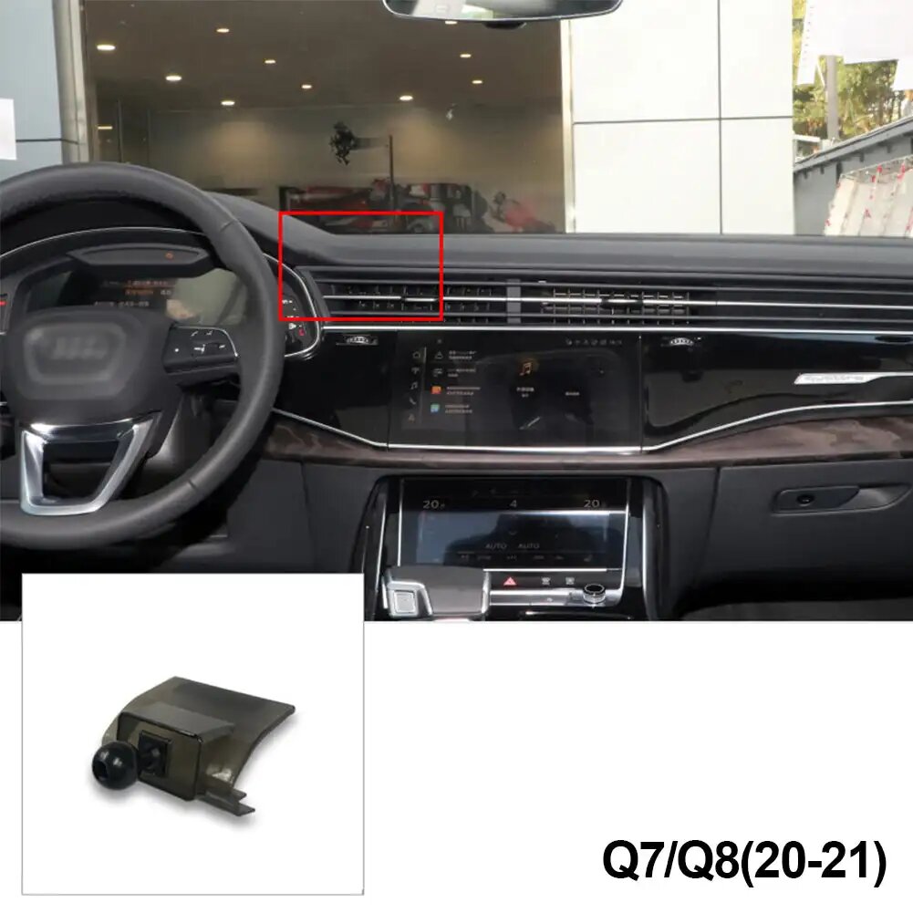 Держатель для телефона, специальный автомобильный кронштейн, вращающаяся подставка для телефона Audi A1 A3 A4 A5 A6 Q3 Q5 Q7 Q5 A4L A6L Q3 A3 S4 S5 Q5L Q8 Q2L